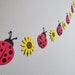 Ladybug Sunflower Birthday Banner Ladybug Banner Ladybugs | Etsy