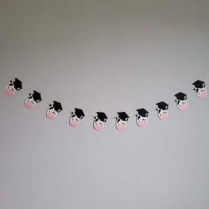 Holy Cow I Graduated, Cow Themed Graduation Banner, Custom Cow ...