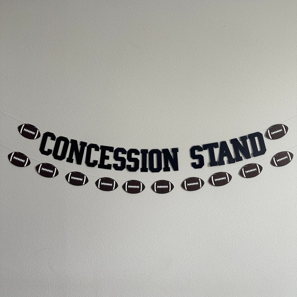 Concession Stand Sign - Etsy
