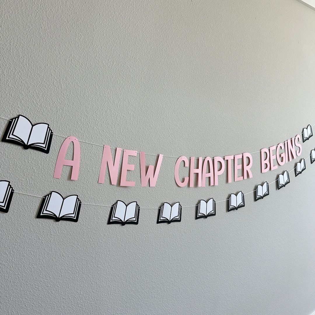 A New Chapter Begins, A New Chapter Begins Banner, A New Chapter Begins ...
