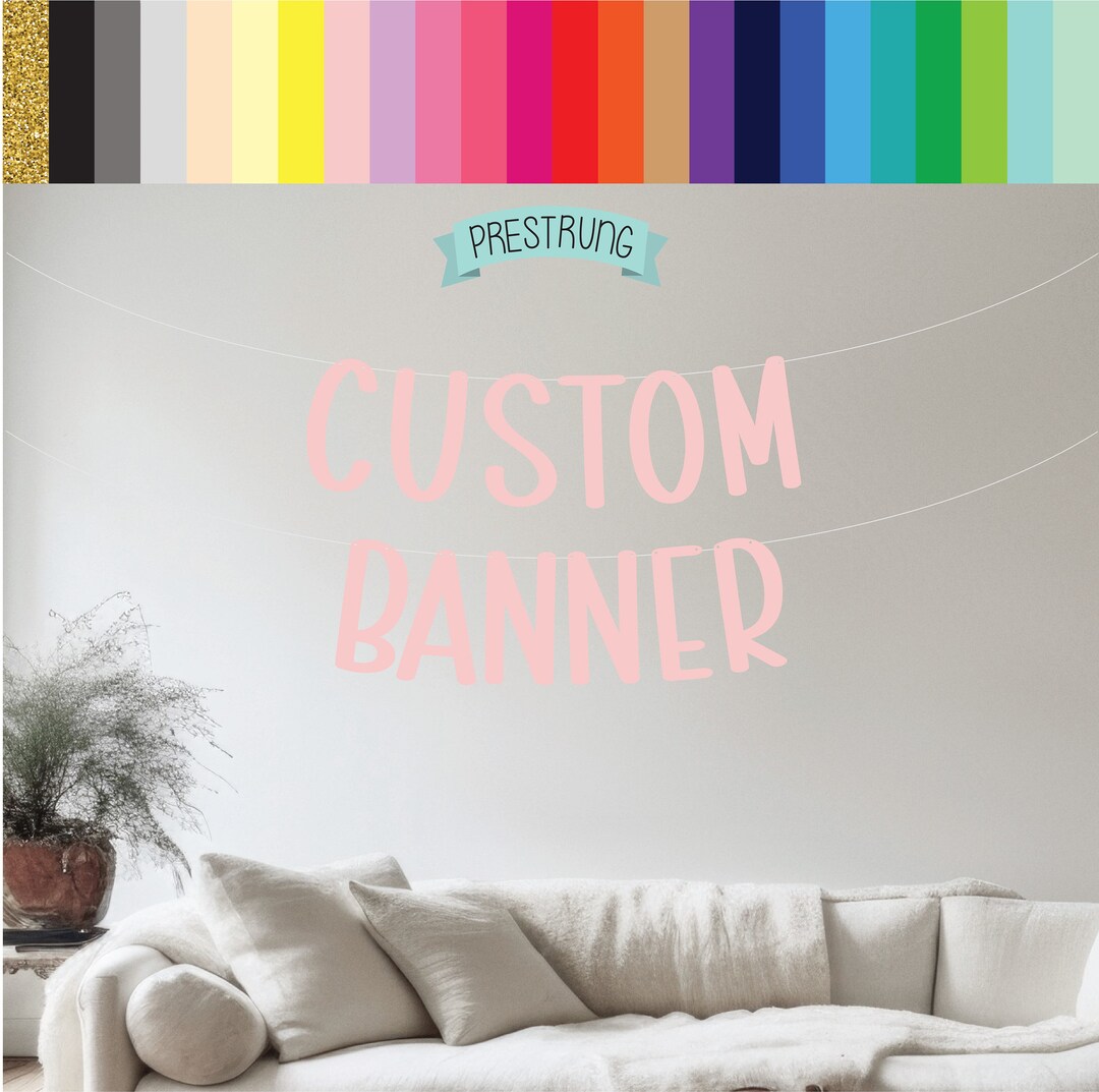 Custom Light Pink Banner Light Pink Banner Light Pink - Etsy