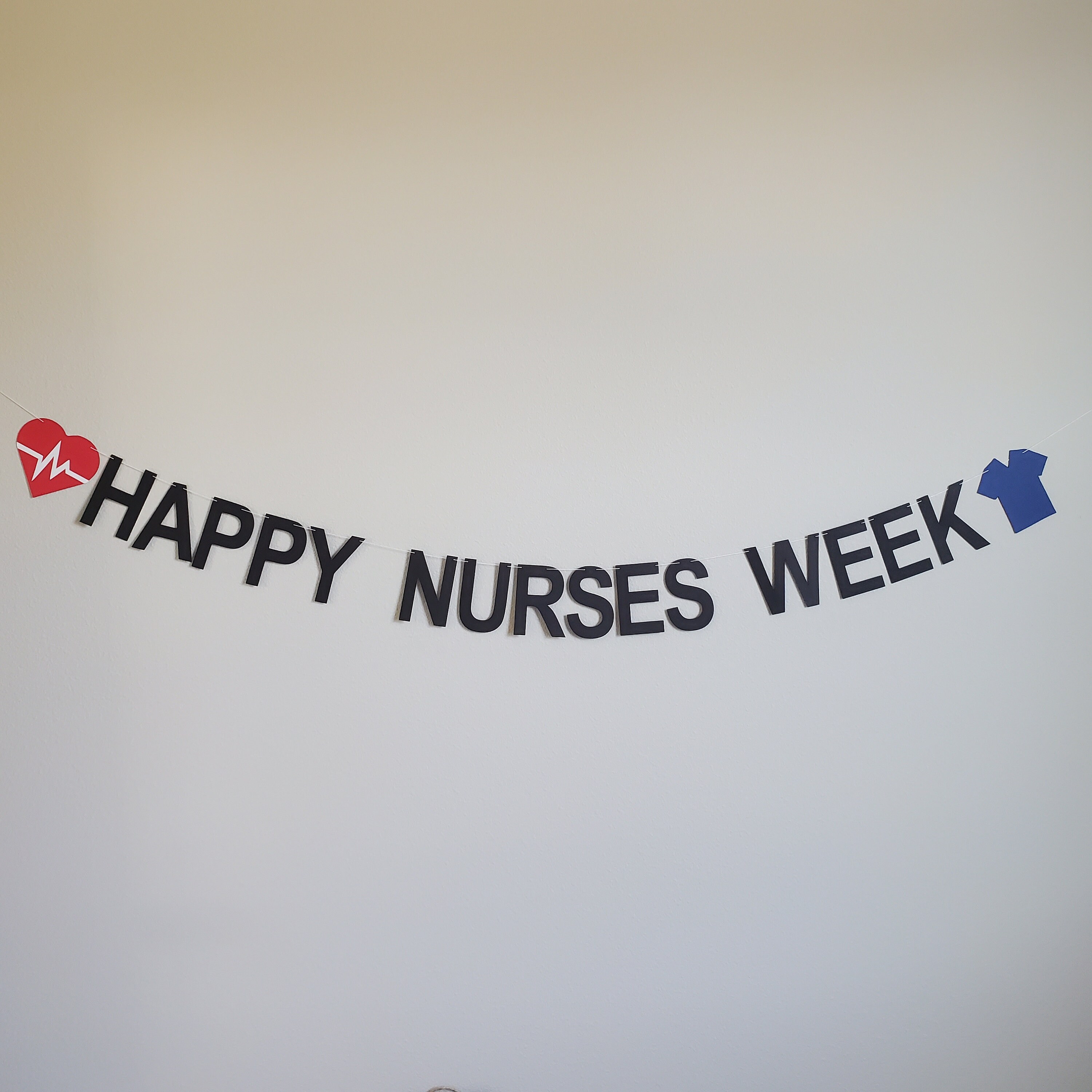 Nurses Week Nurses Week Banner Happy Nurses Week Custom | Etsy