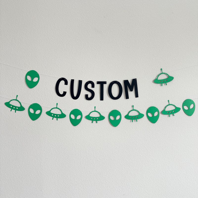 Alien Birthday Party - Etsy