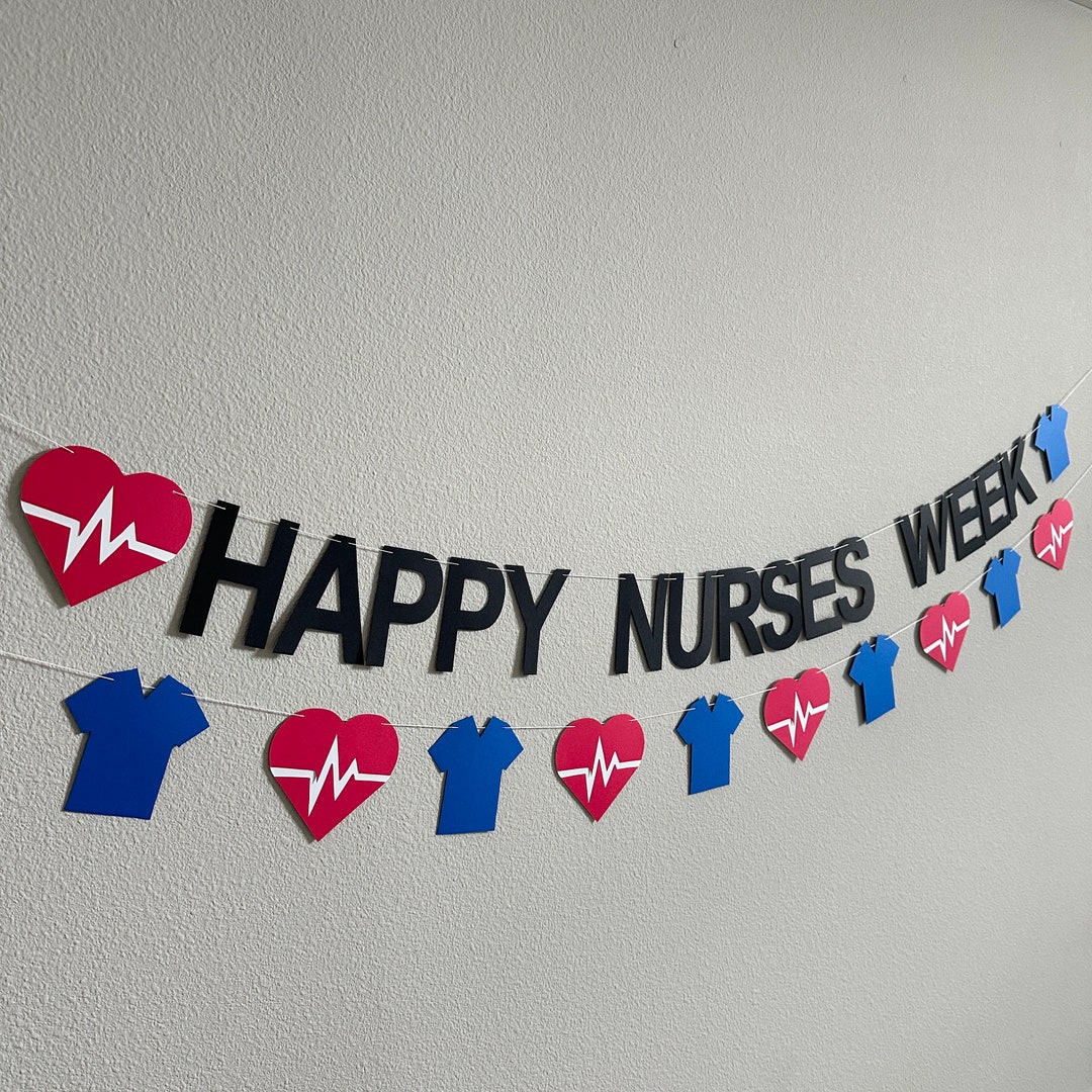 Nurses Week, Nurses Week Banner, Happy Nurses Week, Custom Medical ...