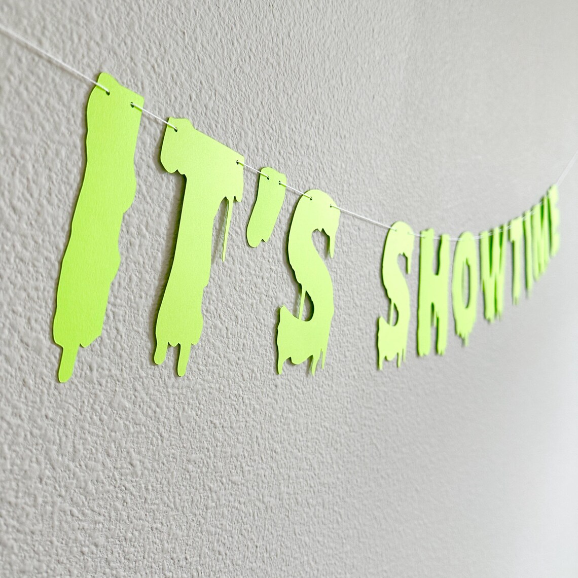 It's Showtime, It's Showtime Banner, Halloween Decorations, Halloween ...