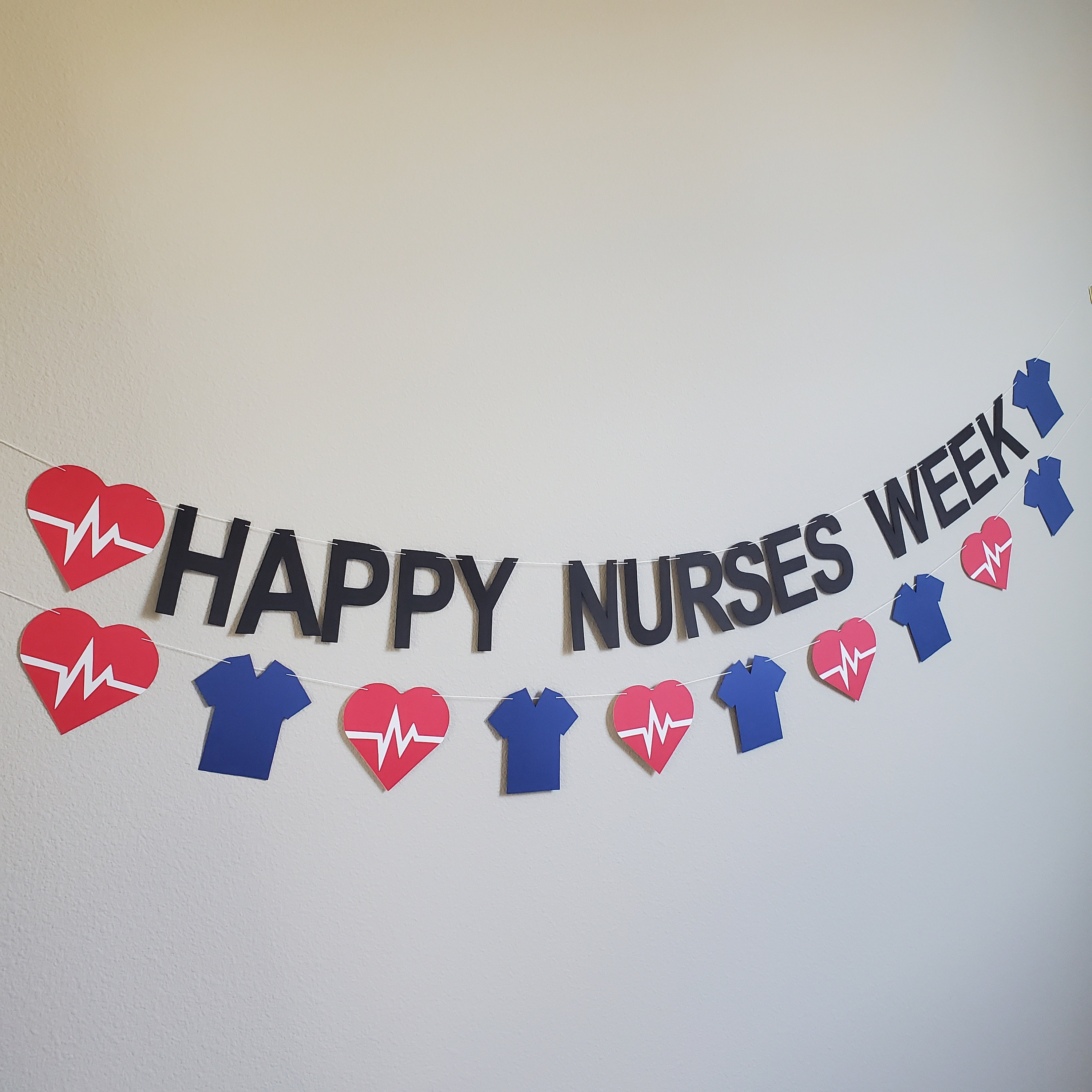 Nurses Week Nurses Week Banner Happy Nurses Week Custom | Etsy