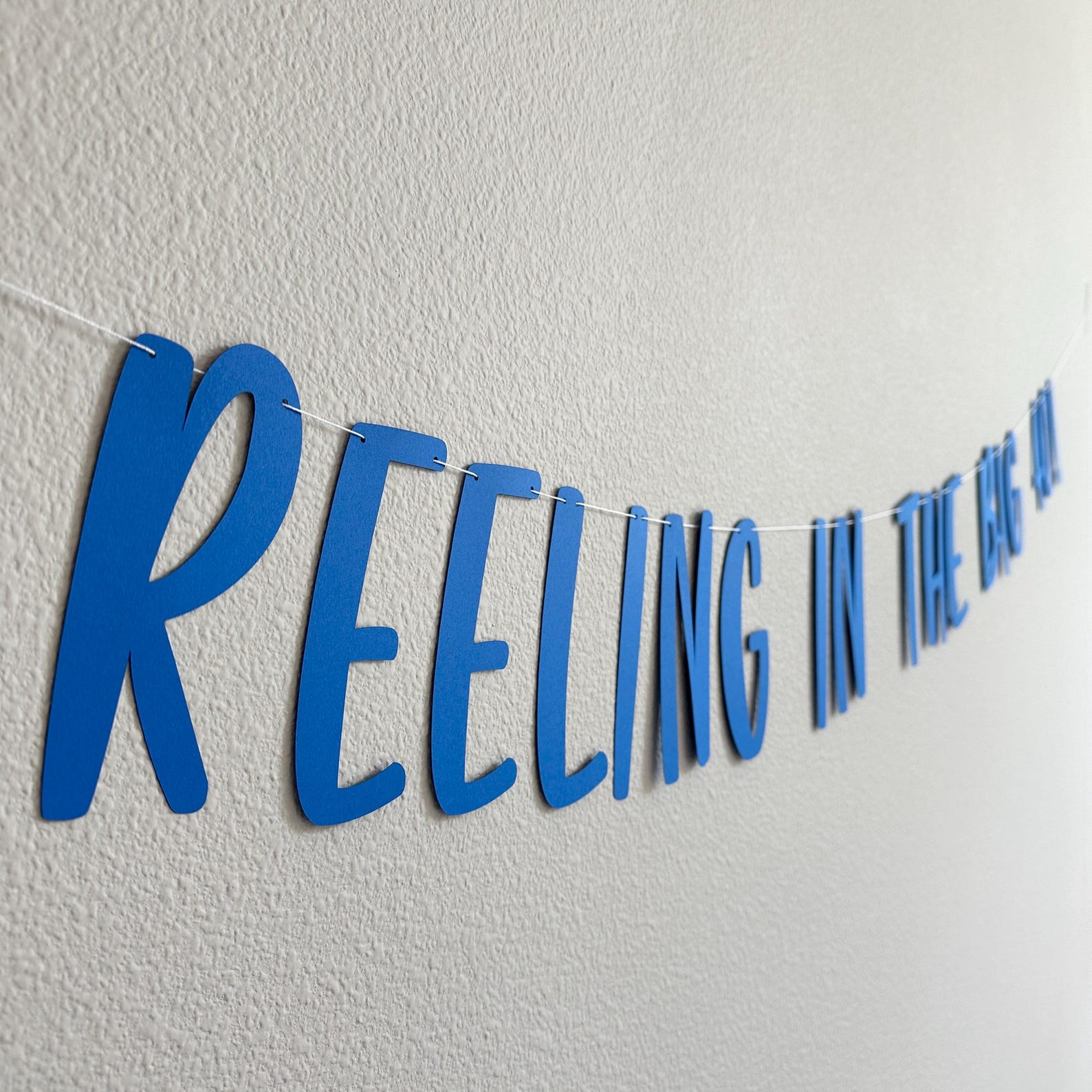 Reeling in the Big 40, 40th Birthday Banner, 40th Birthday Party ...