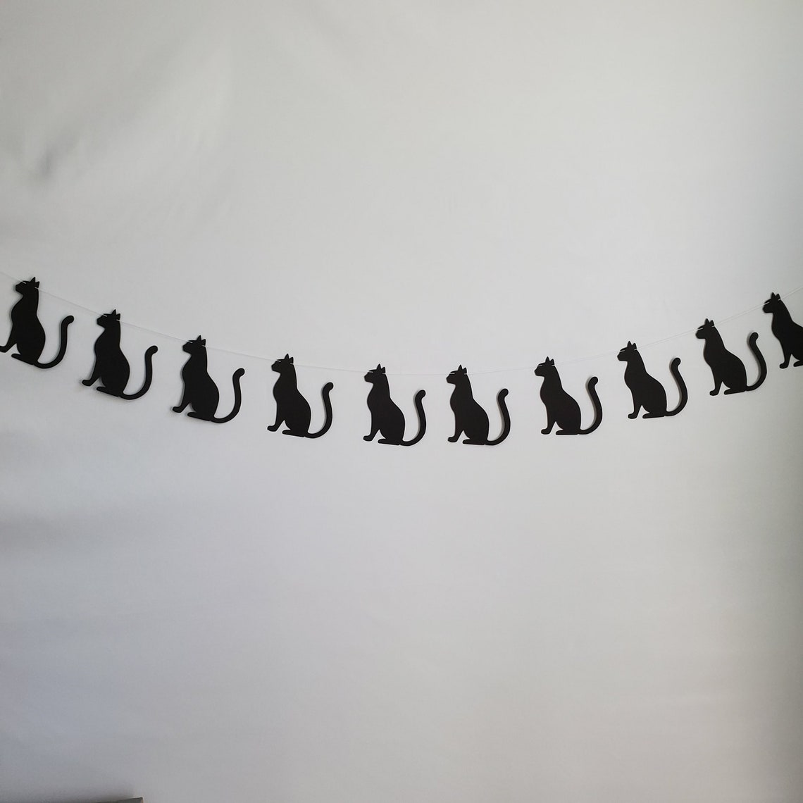 Cat Banner Cat Garland Cat Decorations Cat Themed Party | Etsy