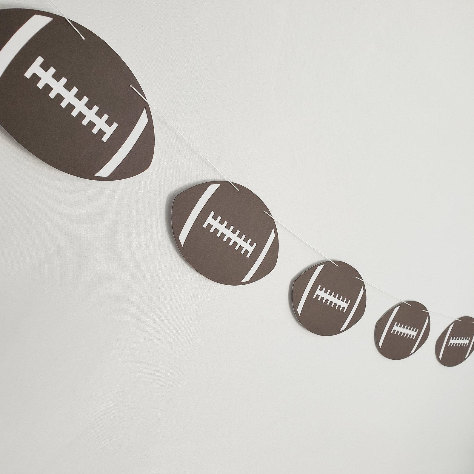Football Banner Football Garland Football Birthday Football - Etsy