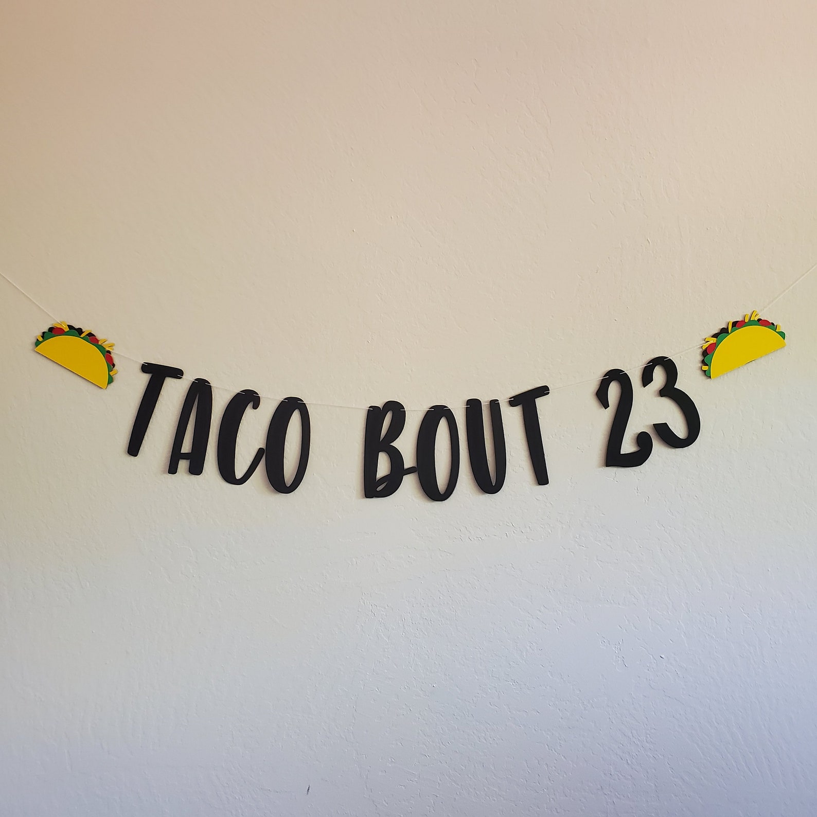 Custom Taco Banner Taco Birthday Taco Bouta Party Taco - Etsy