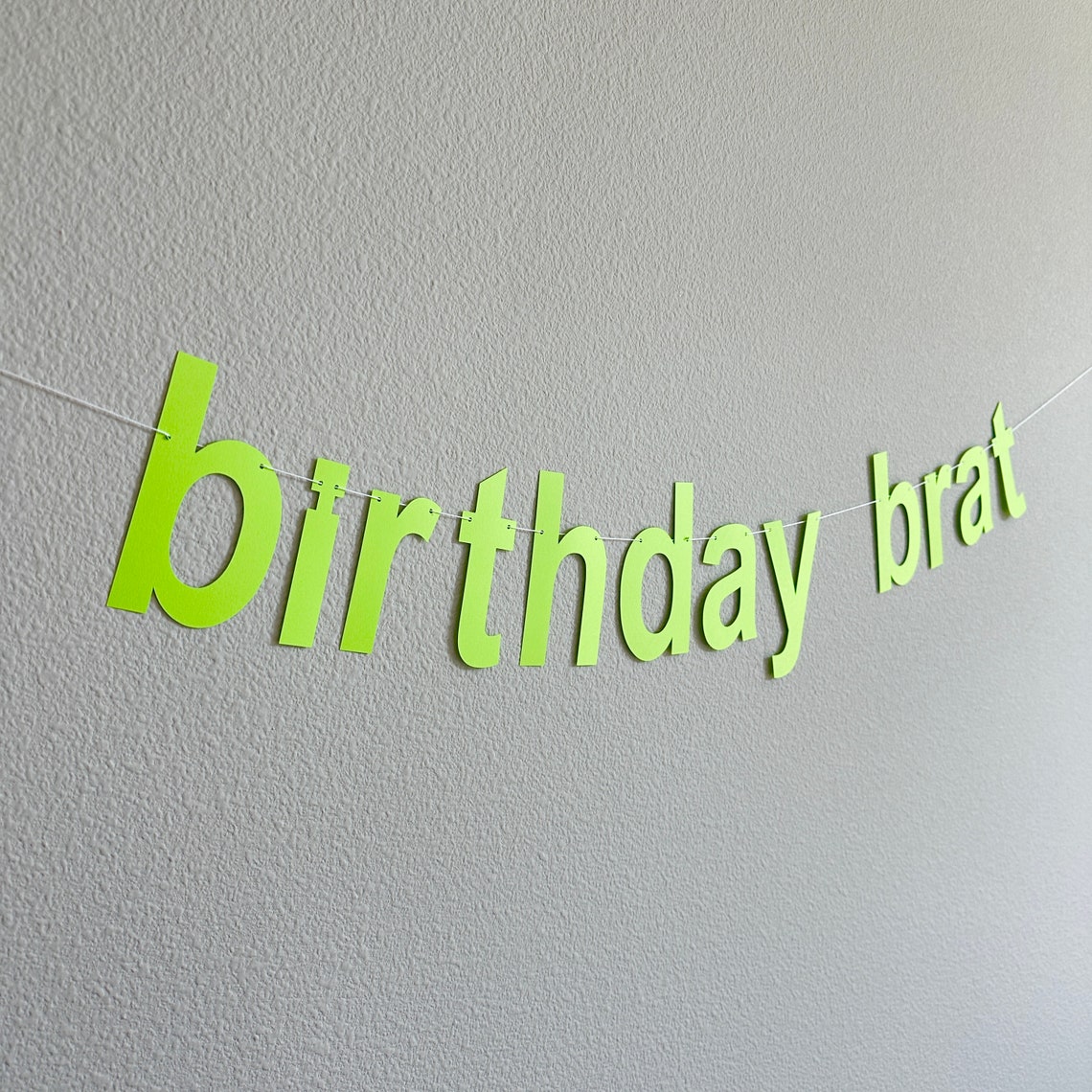 Birthday Brat, Birthday Brat Banner, Birthday Brat Decorations ...