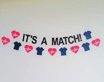 Happy Match Day Banner Match Day Residency Decorations - Etsy