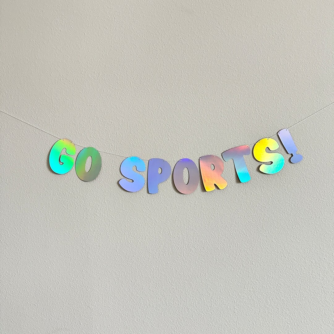 Go Sports, Go Sports Banner, Sports Decorations, Sports Banner, Yay ...
