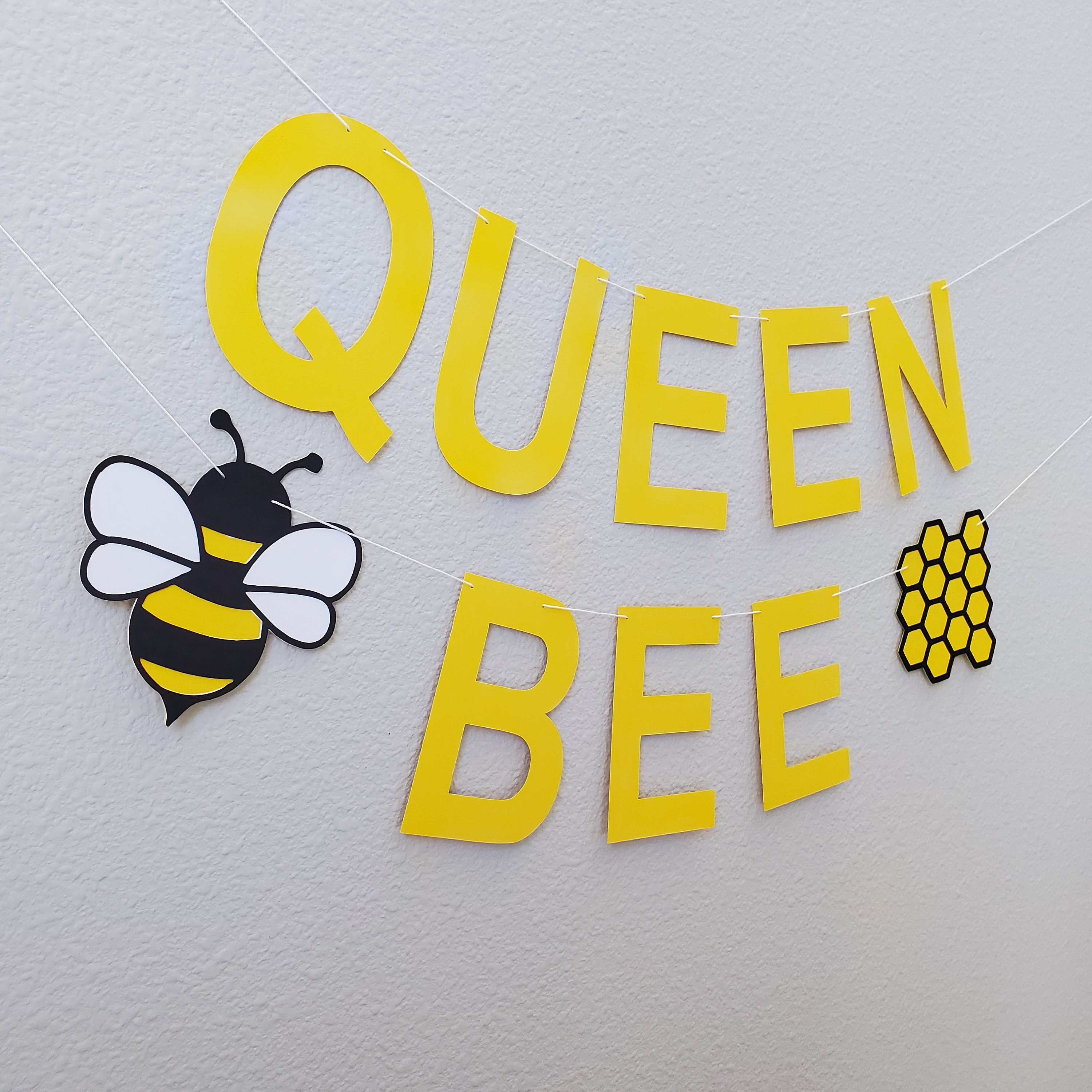 Bee Banner Bee Garland Bee Birthday Bee Decoration Summer | Etsy