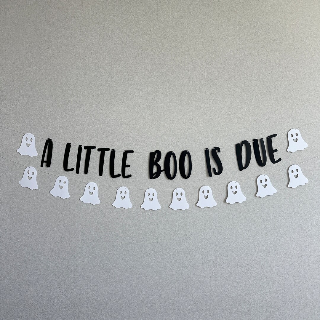 A Little Boo is Due, A Little Boo is Due Banner, A Little Boo is Due ...