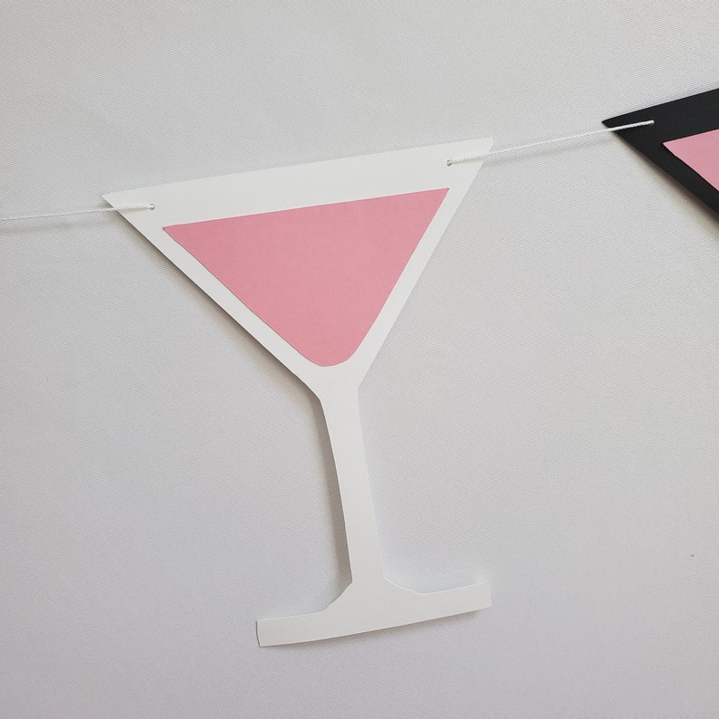 Martini Banner Martini Garland Martini Birthday Martini | Etsy