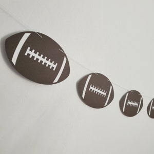 Football Banner, Football Garland, Football Birthday, Football Theme ...
