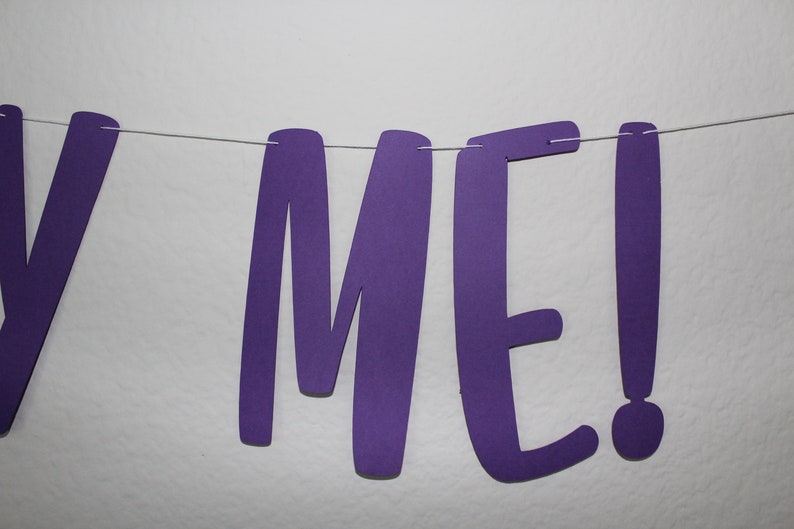 Yay Me Banner Yay Me Custom Banner Yay Me Purple Yay Me - Etsy