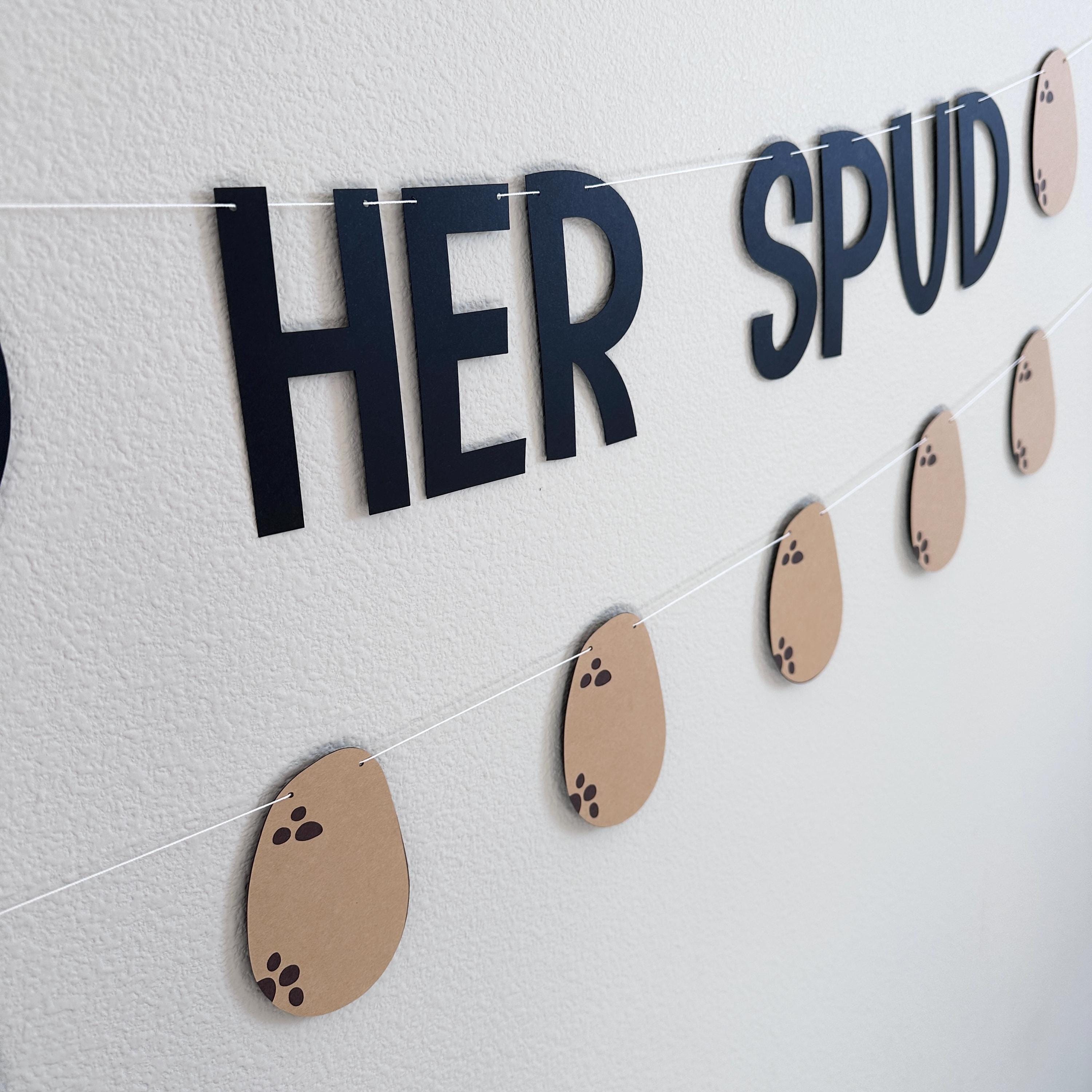 She Found Her Spud, Potato Themed Engagement Party Decorations, Potato ...