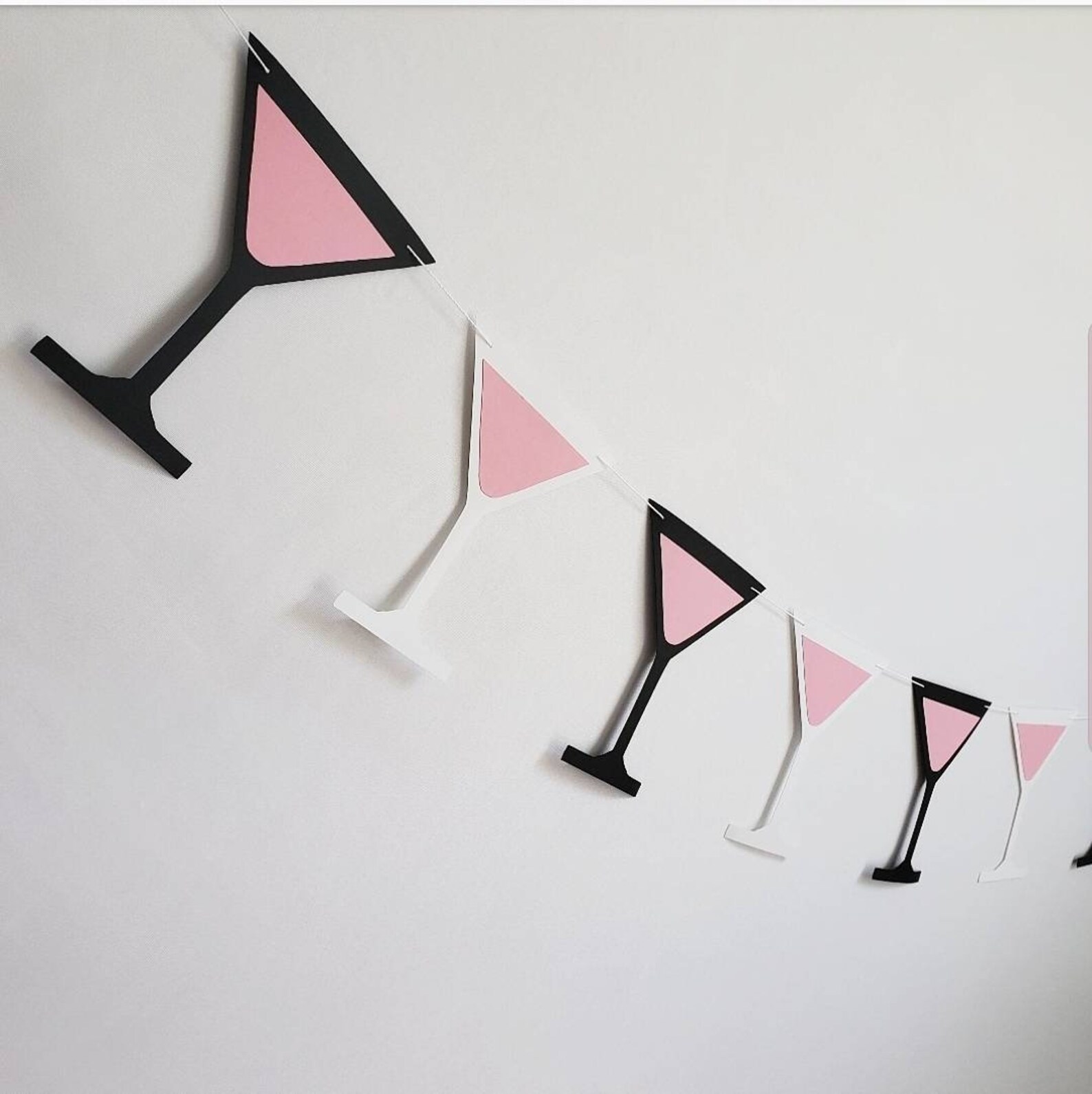 Martini Banner Martini Garland Martini Birthday Martini | Etsy