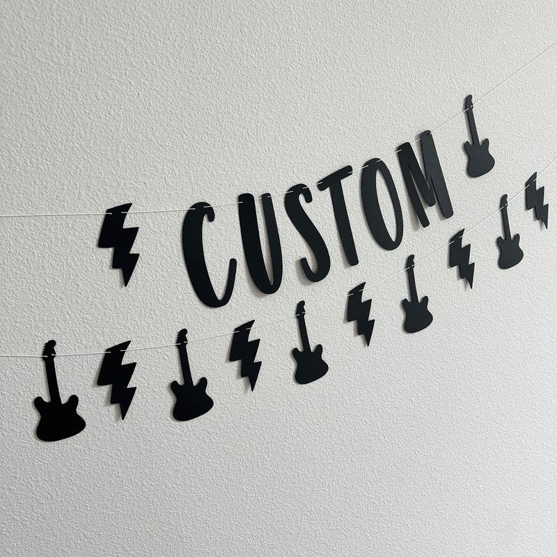 Rock and Roll Theme - Etsy