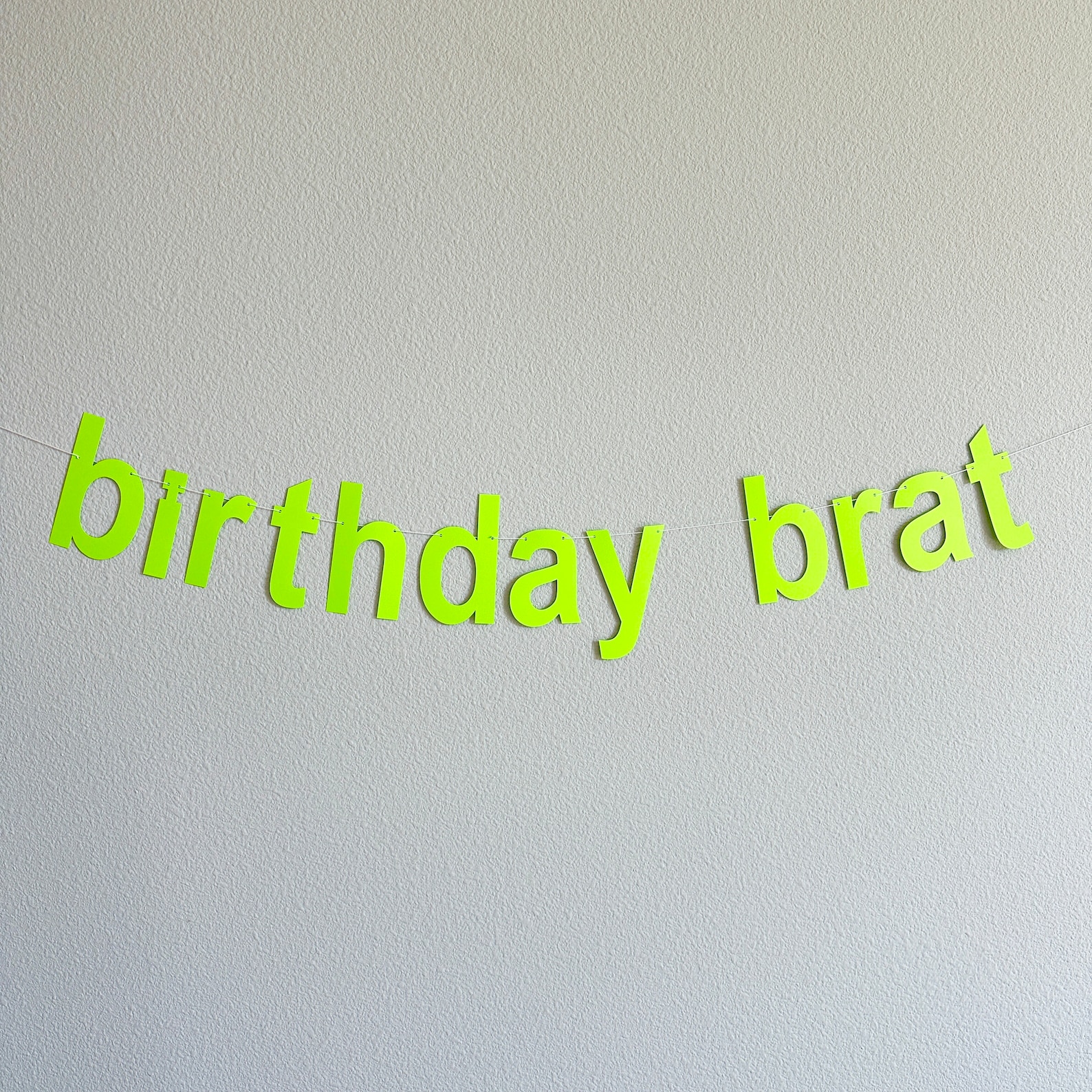 Birthday Brat, Birthday Brat Banner, Birthday Brat Decorations ...