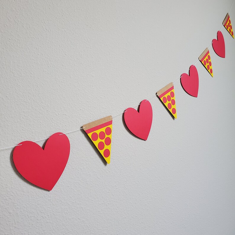 Love You to Pizzas Love You to Pizzas Banner Pizza | Etsy