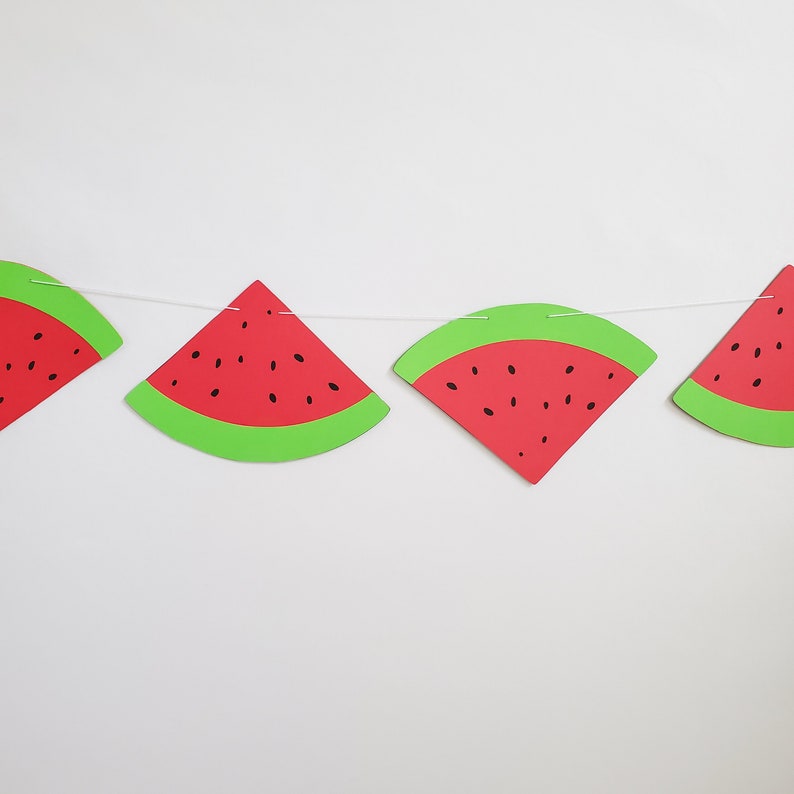 Watermelon Banner Watermelon Party Watermelon Birthday | Etsy