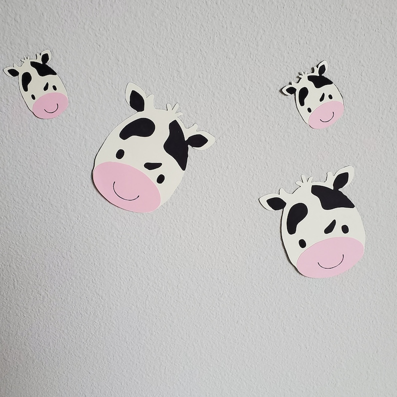 Cow Party Set Cow Birthday Cow Theme Cow Party Ideas Cow | Etsy