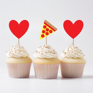 Love You to Pizzas, Love You to Pizzas Banner, Pizza Valentine, Pizza ...