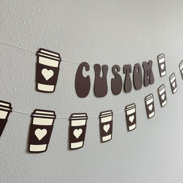 Coffee Birthday Decorations - Etsy