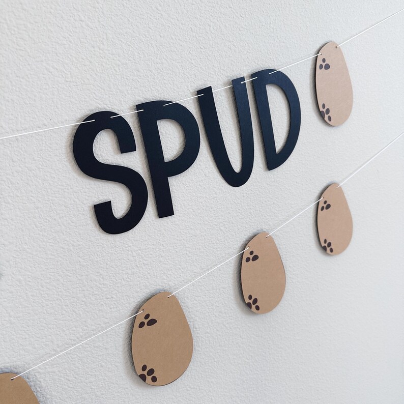 She Found Her Spud, Potato Themed Engagement Party Decorations, Potato ...