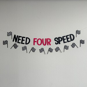 Need Four Speed, Need Four Speed Banner, Need for Speed, 4th Birthday ...