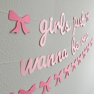 Girls Just Wanna Be One, 1st Birthday Party Theme Ideas, Coquette First ...