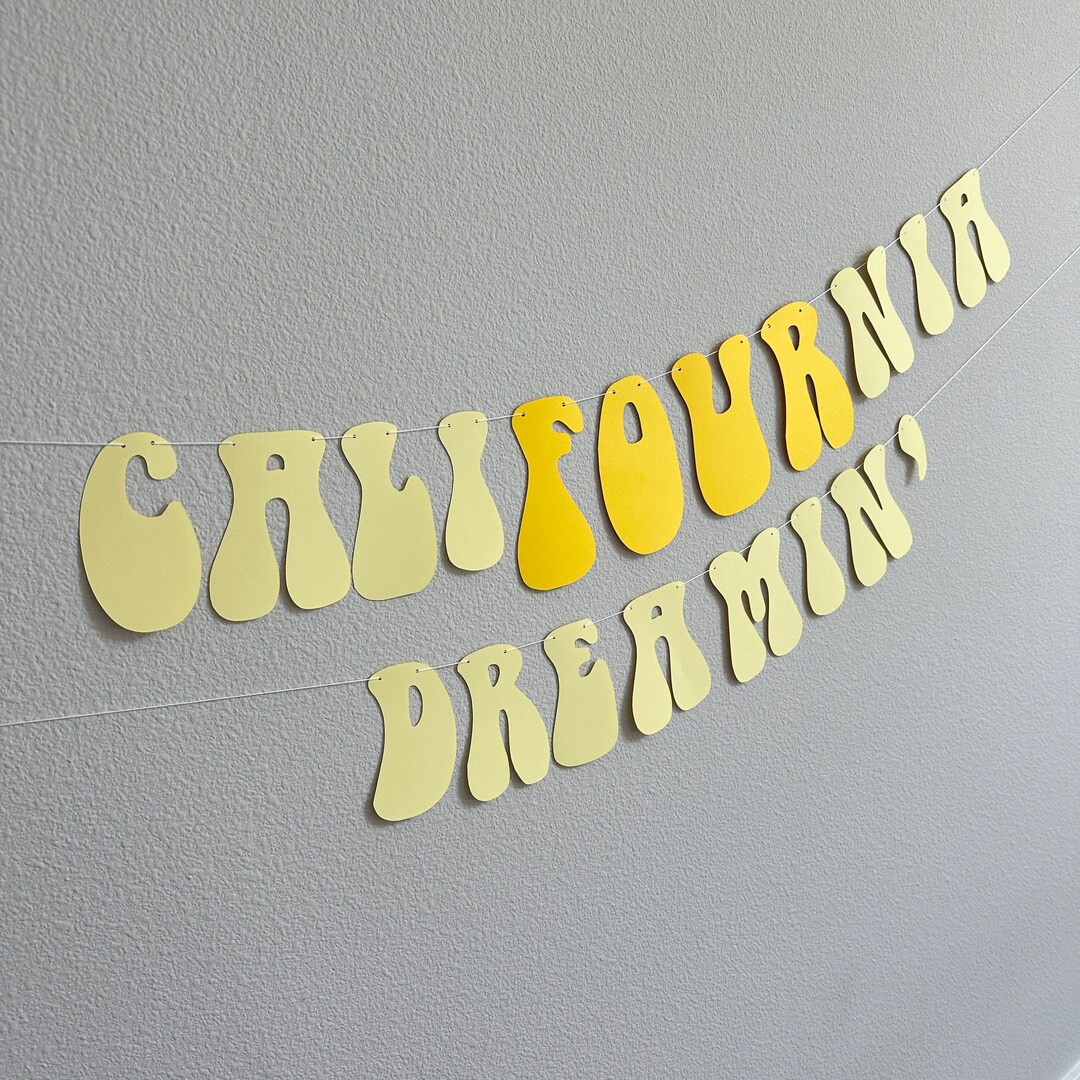 Califournia Dreamin', 4th Birthday Decorations, 4th Birthday Party ...