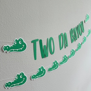 Two Da Bayou, 2nd Birthday Ideas, Alligator Second Birthday, Two Da ...