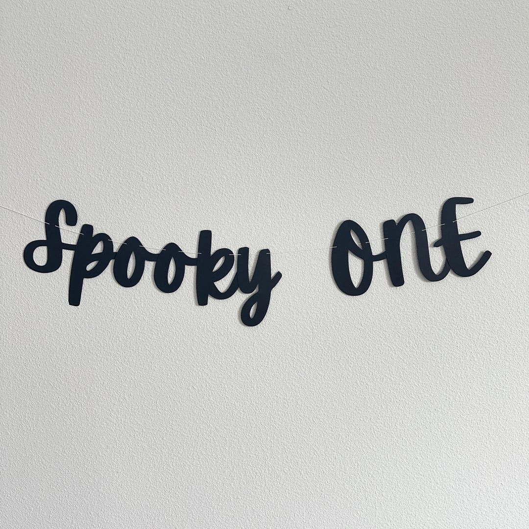 Spooky ONE, Spooky One Banner, Spooky ONE Banner, Spooky One ...