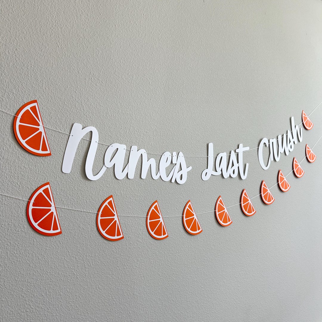 Last Crush Banner, Bachelorette Party Decorations, My Last Crush, Last ...
