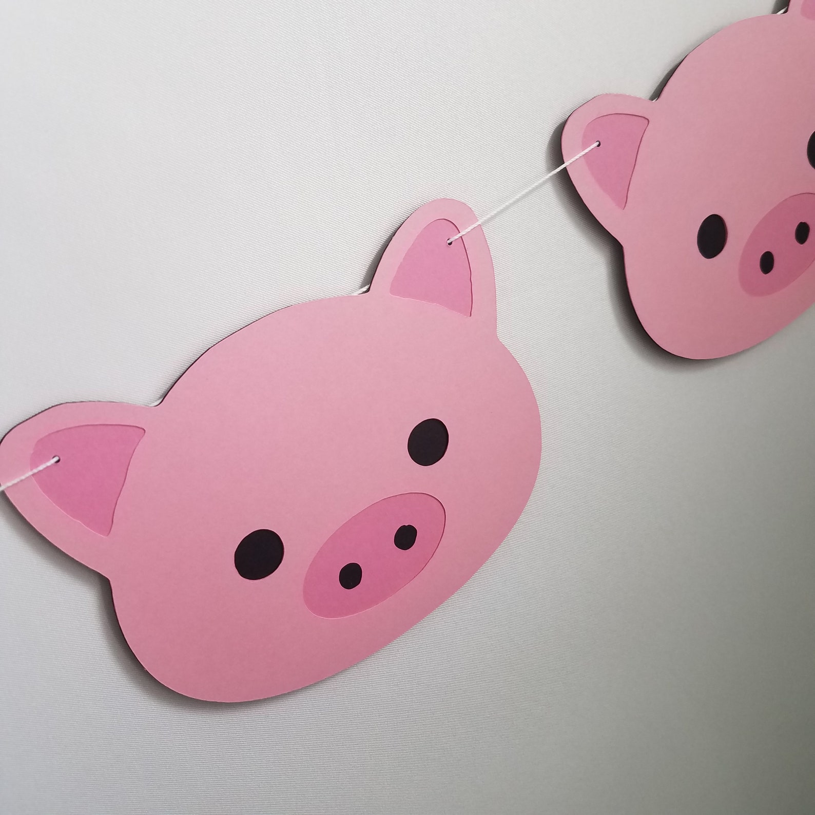 Custom Pig Banner Custom Pig Birthday Banner Custom Pig | Etsy