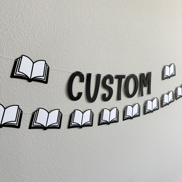 Book Banner - Etsy