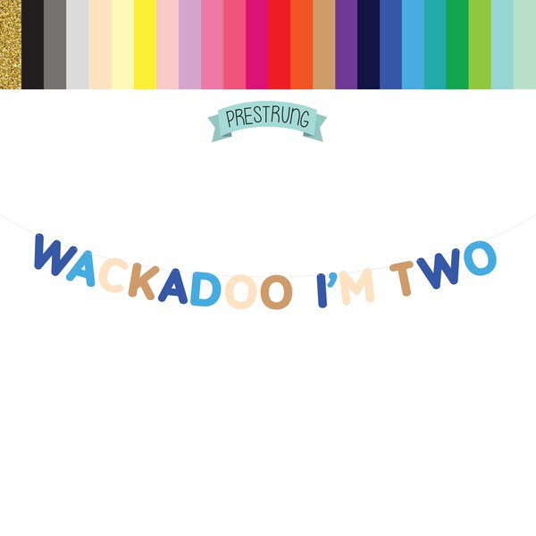 Wackadoo Im Two - Etsy