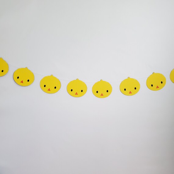 Chicks Garland Chicks Banner Chicks Decor Babies Room - Etsy