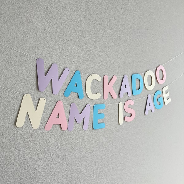 Wackadoo Im Two Decorations - Etsy