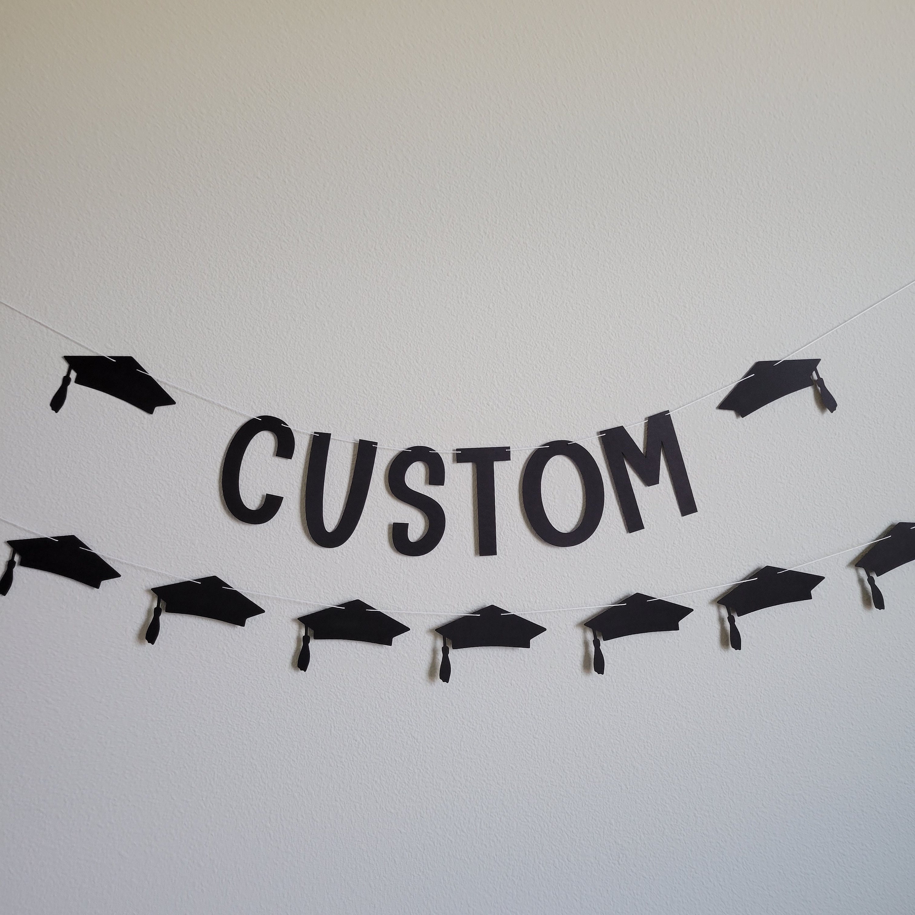 Custom Graduation Banner Class of 2021 Graduation Banner | Etsy