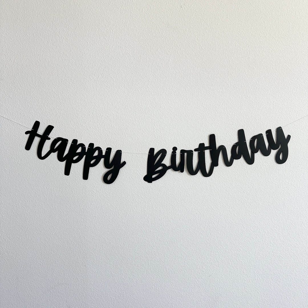 Happy Birthday Banner, Birthday Party, Party Decorations, Birthday ...