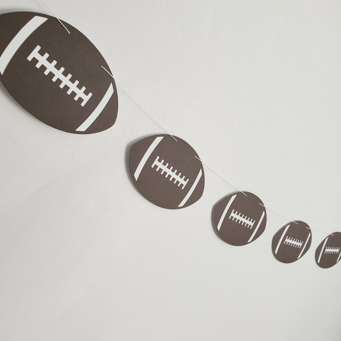 Football Banner, Football Garland, Football Birthday, Football Theme ...