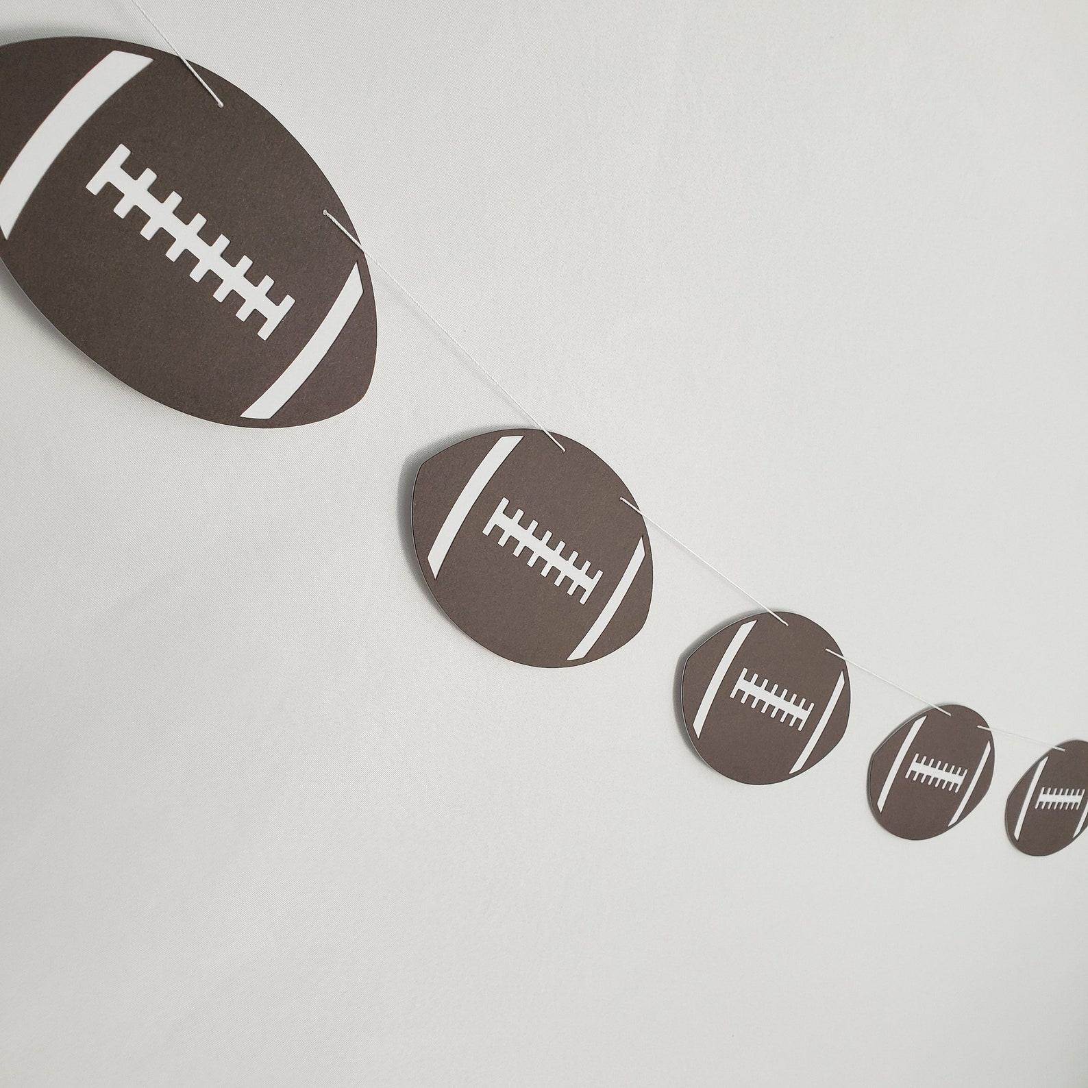 Football Banner Football Garland Football Birthday Football - Etsy