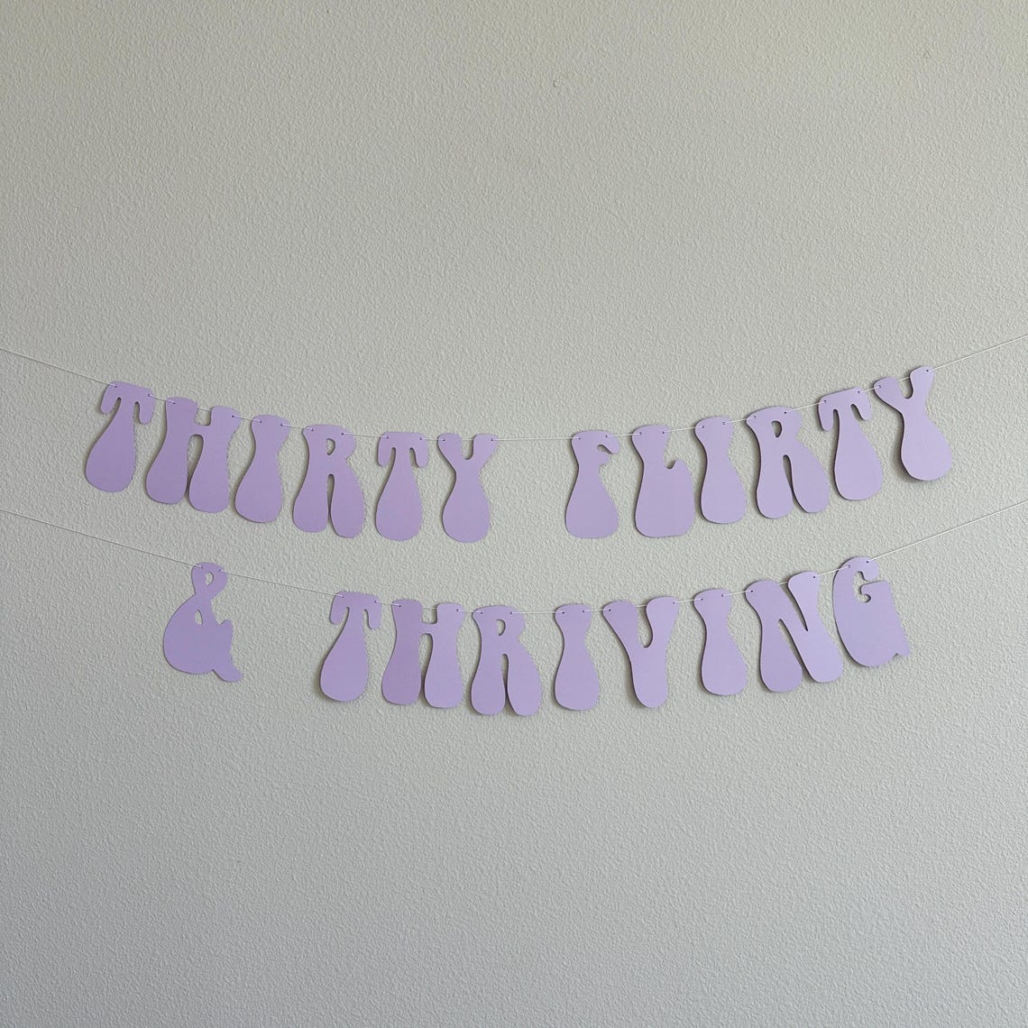 Thirty Flirty & Thriving, 30th Birthday, 30th Birthday Decorations ...