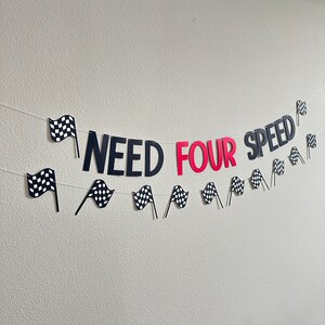 Need Four Speed, Need Four Speed Banner, Need for Speed, 4th Birthday ...