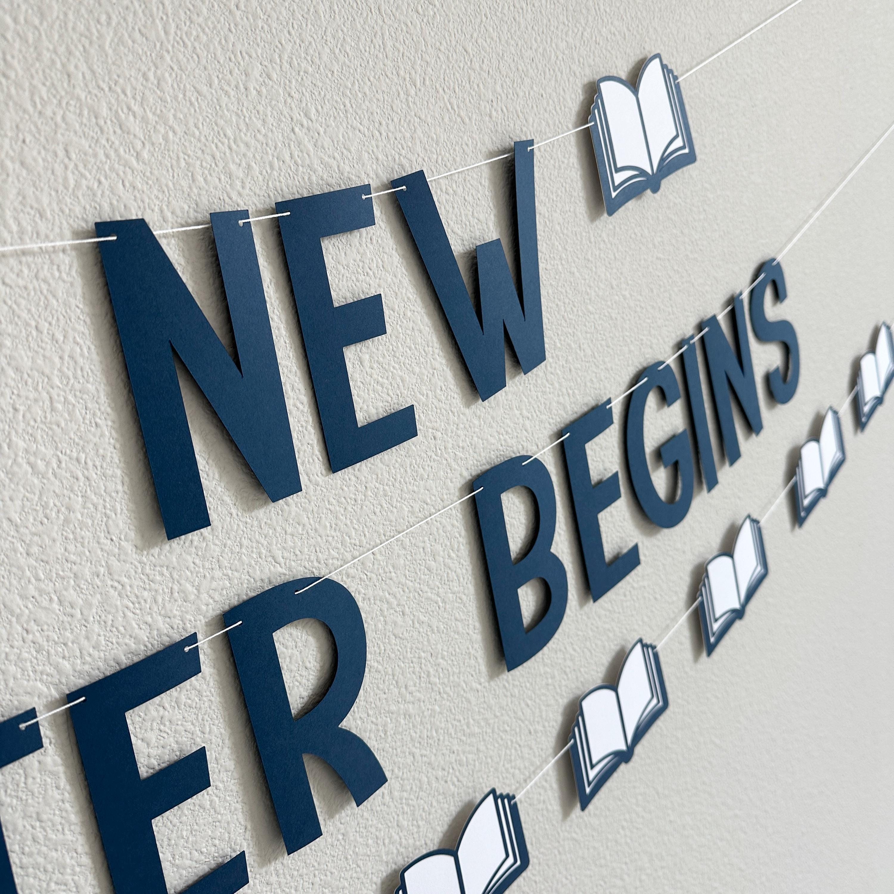 A New Chapter Begins, A New Chapter Begins Banner, A New Chapter Begins ...